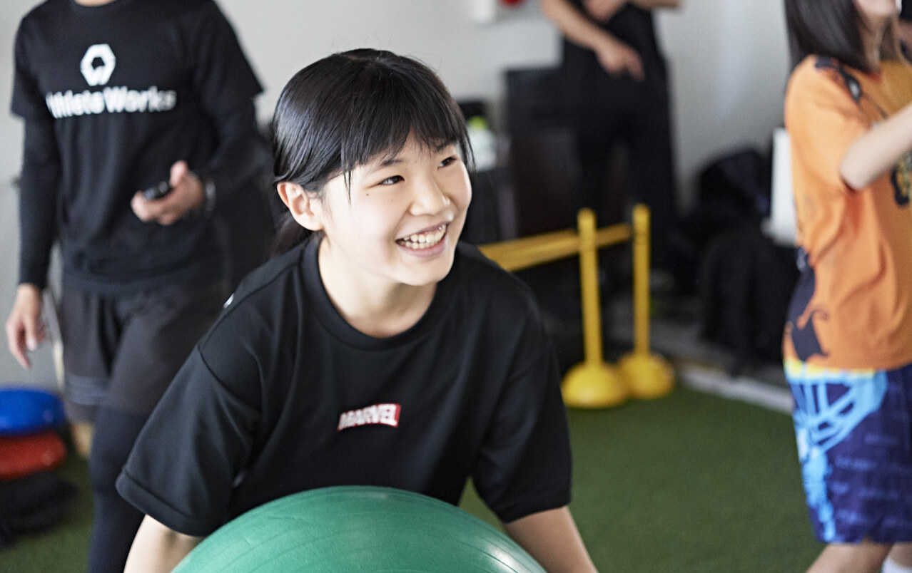 Athleteworks（アスリートワークス） | Jr.アスリート（中学生）個別指導トレーニング