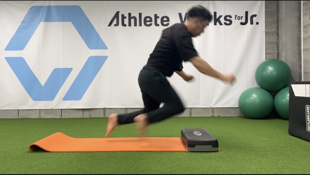 【中学野球】ピッチャーにやってほしい球速アップメニュー「ボックスジャンプ」 | ブログ | Athleteworks（アスリートワークス）